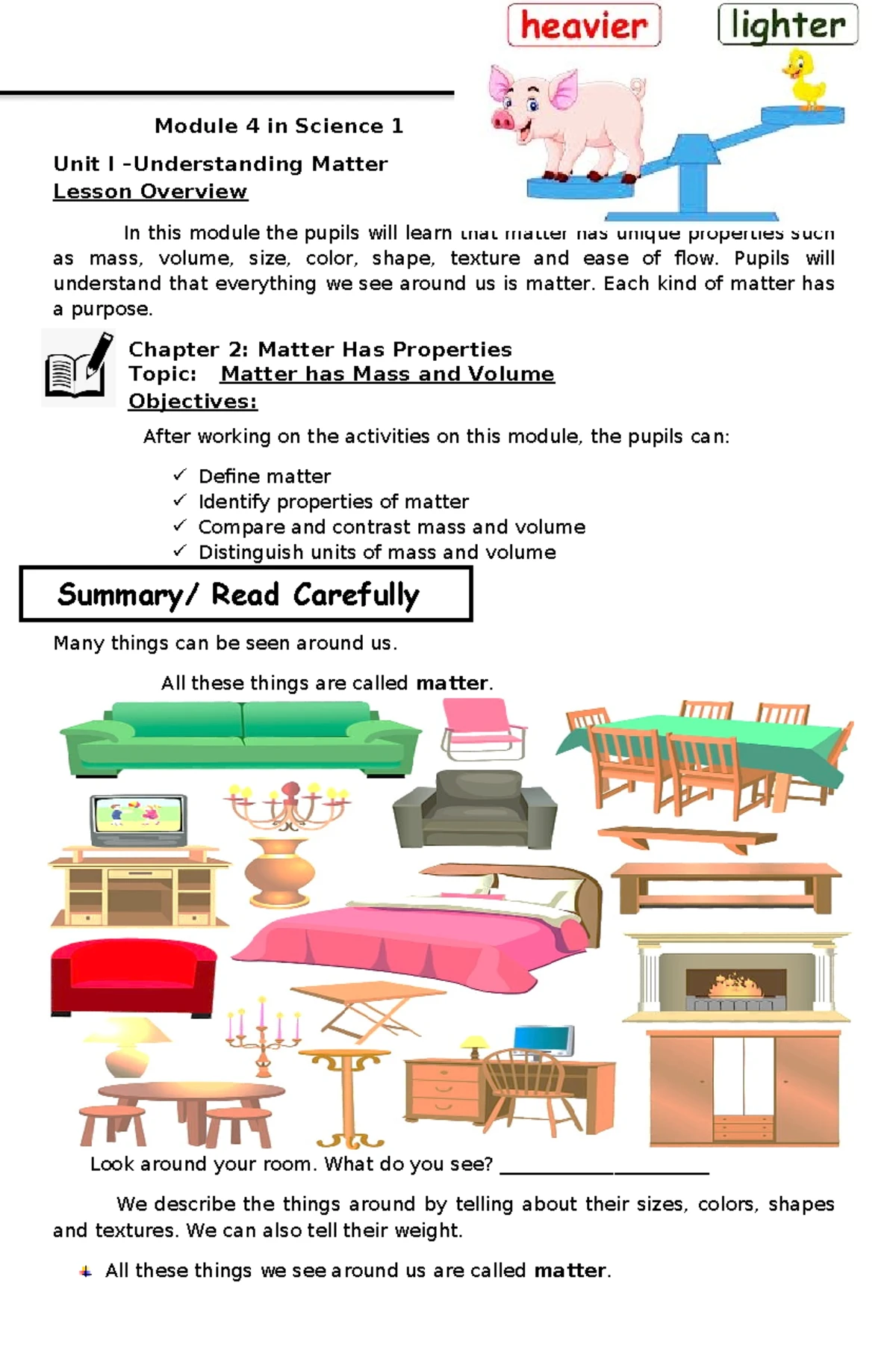 Grade 7 Science Lesson Plan: Understanding the Particle Model of Matter ...