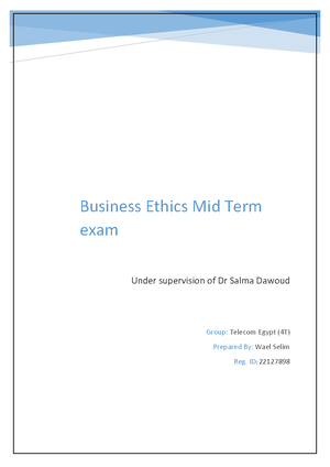 Chapter 7 - Ethics in Computer Science - Ethics Chapter 7 Study online ...