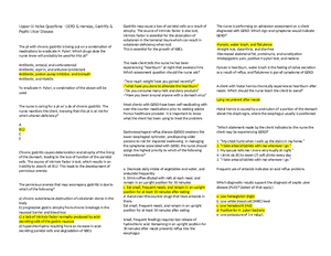 Gout Nclex - ncm - Gout NCLEX Study online at quizlet/_cr6fr A patient ...