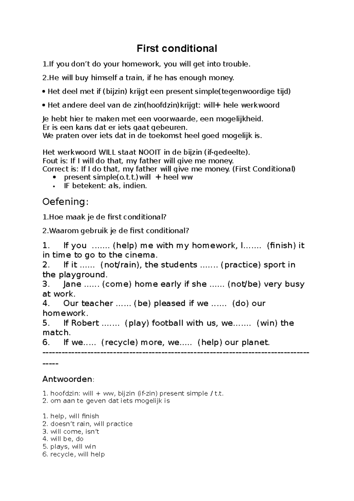 First Conditional: Understanding 'Will' and 'Might' in English ...