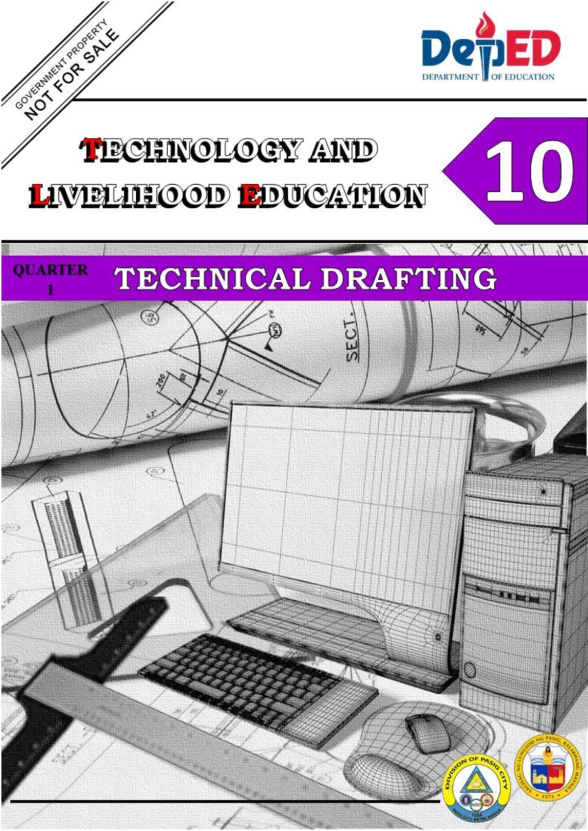 TLE TECH Drafting 10 Quarter 1 Module on Preparing CAD Drawings - Studocu