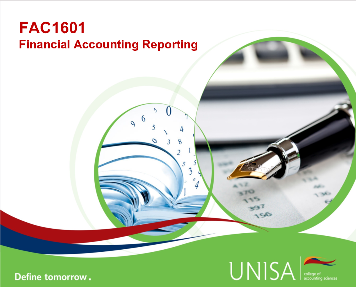 Fasset Learning Unit 1 Student Notes - FAC Financial Accounting ...