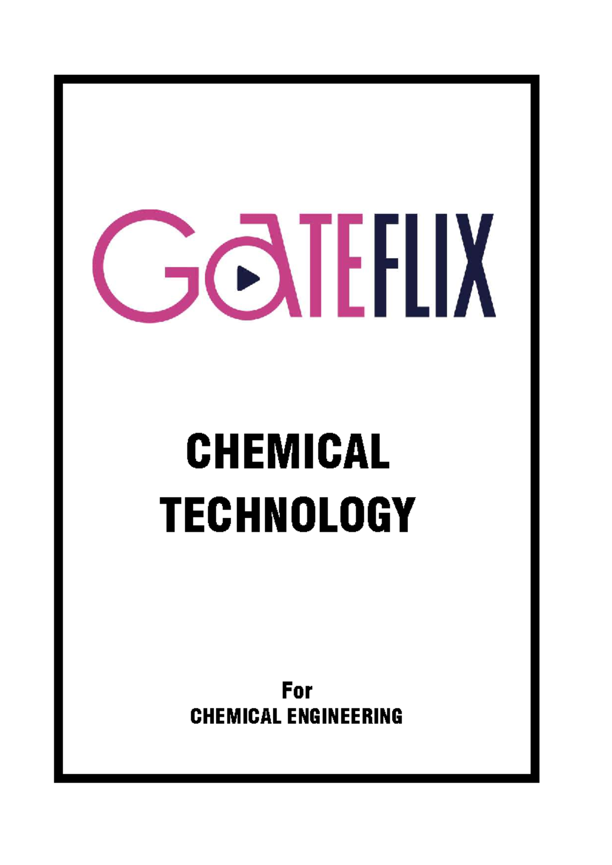 Chemical Technology for Chemical Engineering (GATE) - Syllabus ...
