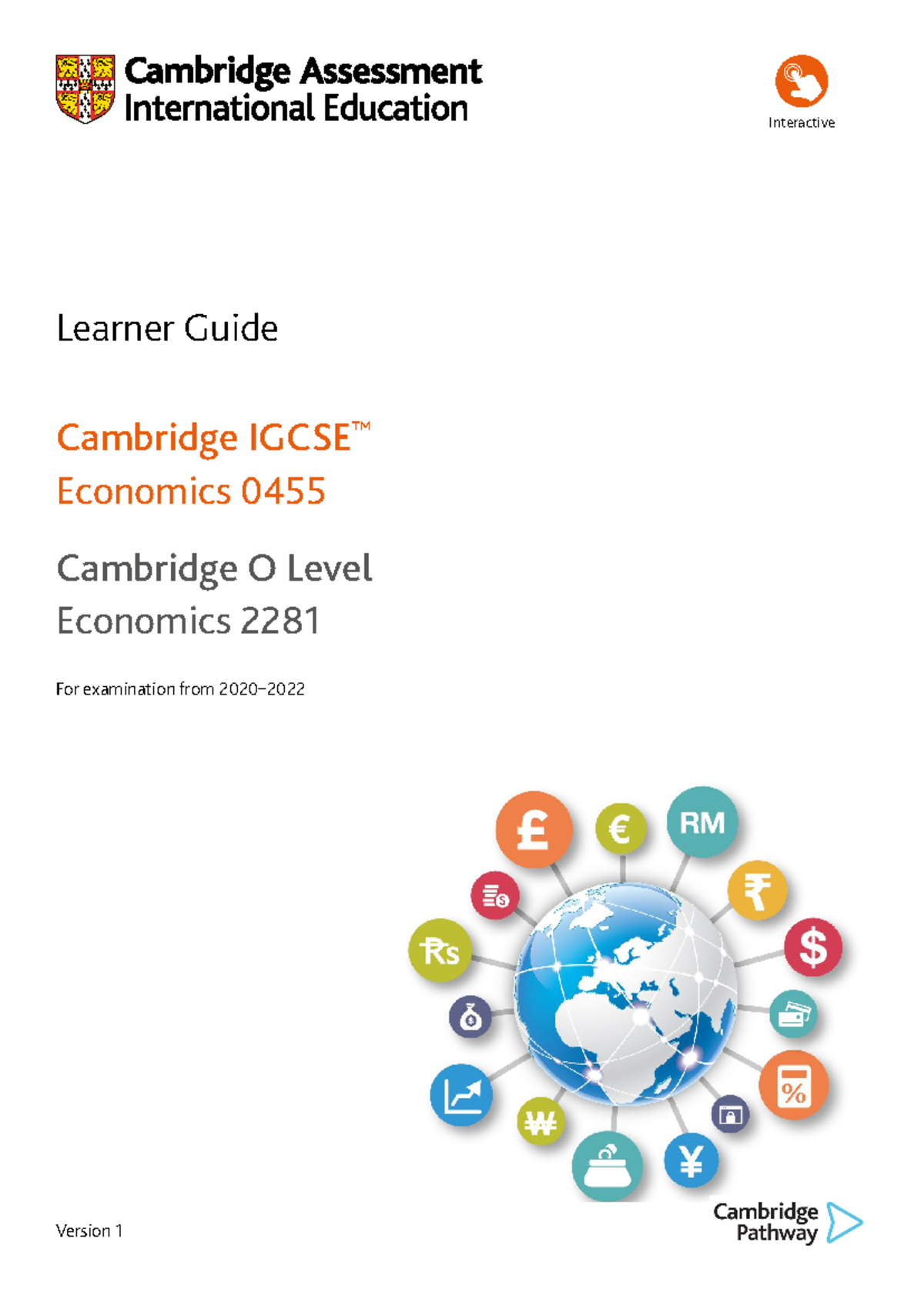502118-learner-guide - Learner Guide Cambridge IGCSE ™ Economics 0455 ...