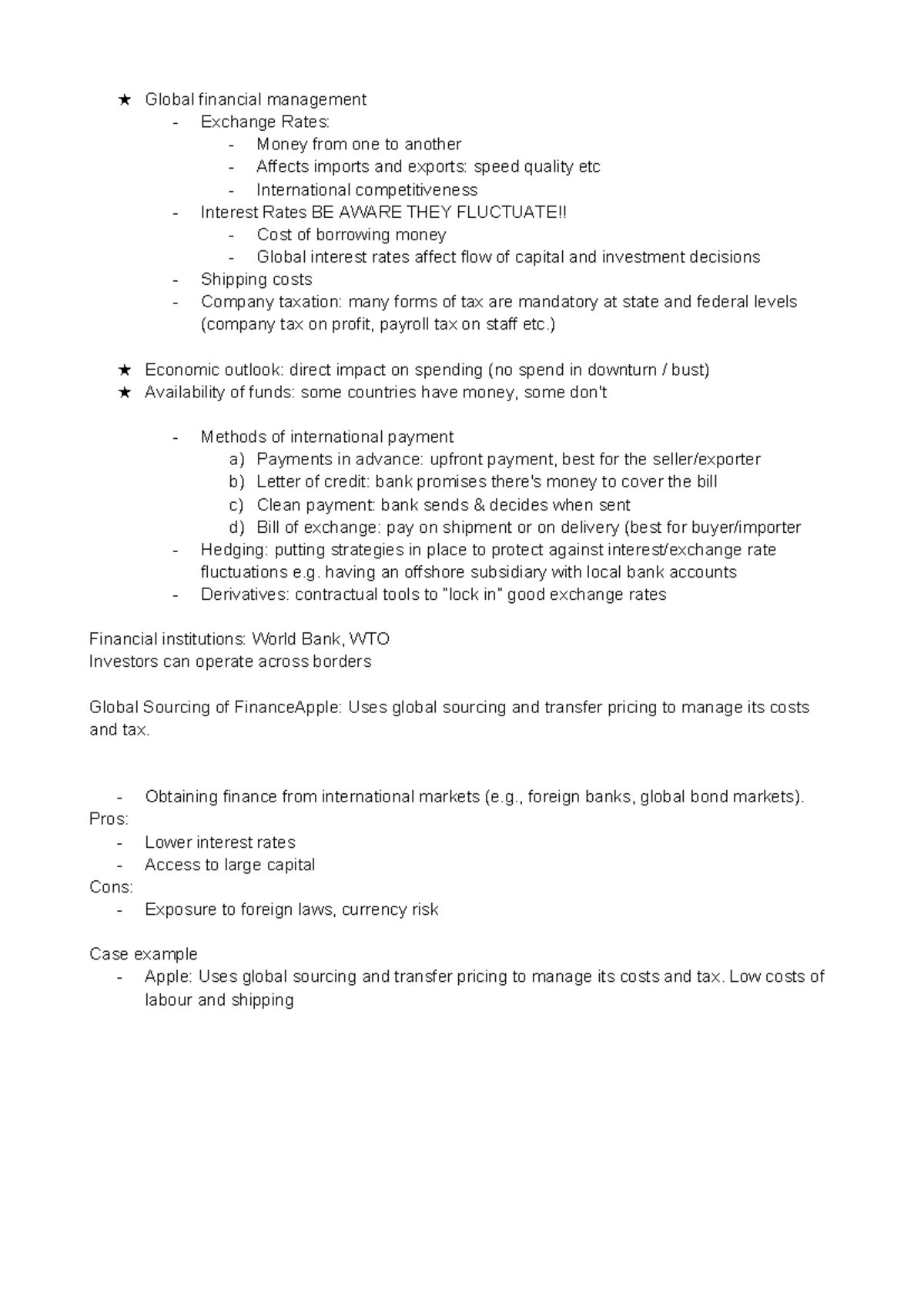 Global Finance: Exchange Rates, Interest Rates & International Trade ...