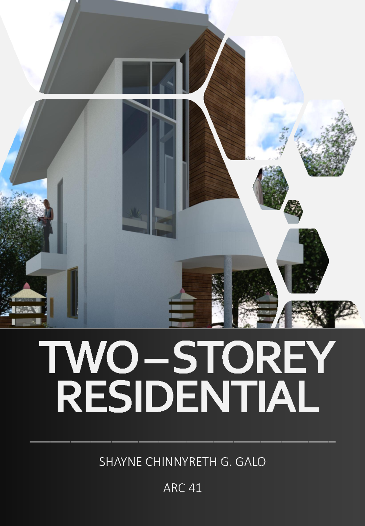 ARCHITECTURAL PLAN - bs arch - TWO –STOREY RESIDENTIAL ...