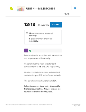 [Solved] Select the following statement that describes overlapping events - Introduction to ...