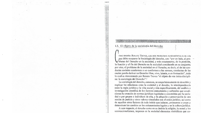 Sociología del Derecho: Análisis de la Obra de Renato Treves - Studocu