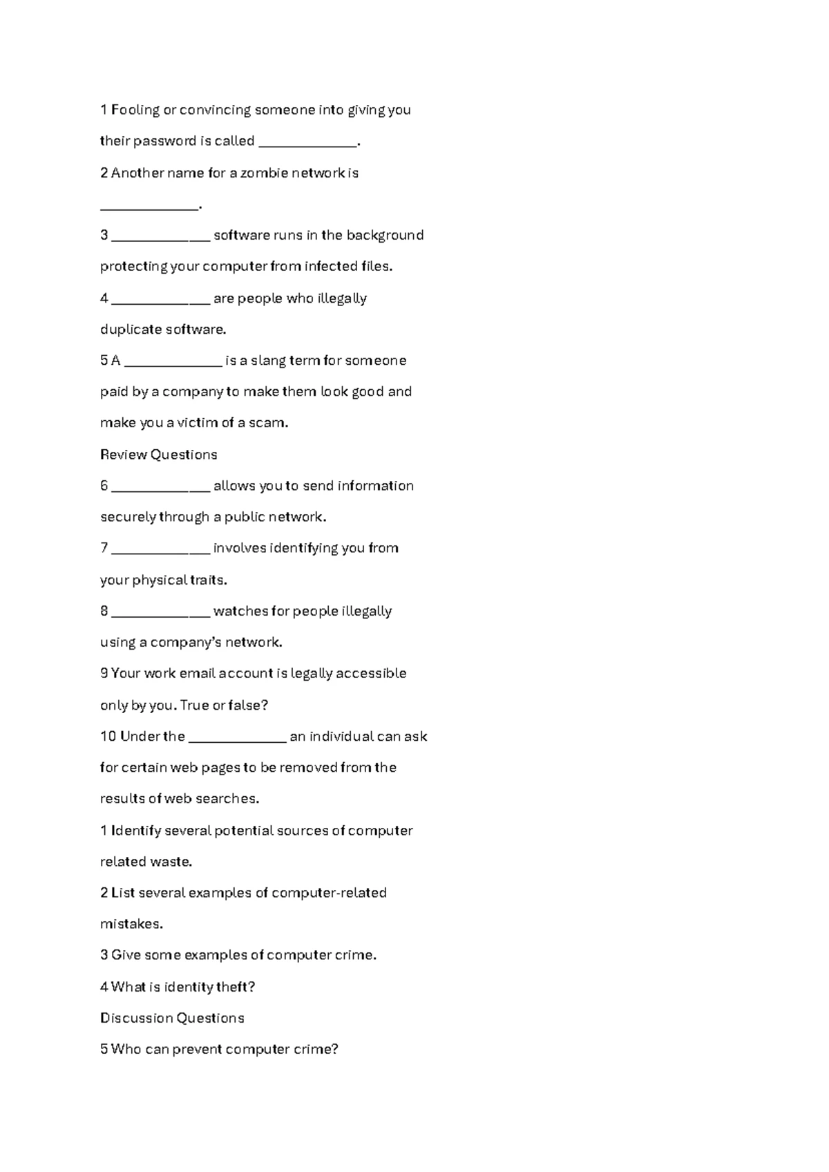 Computer Practice N4 June 2021 Memo and Marking Guidelines - Studocu