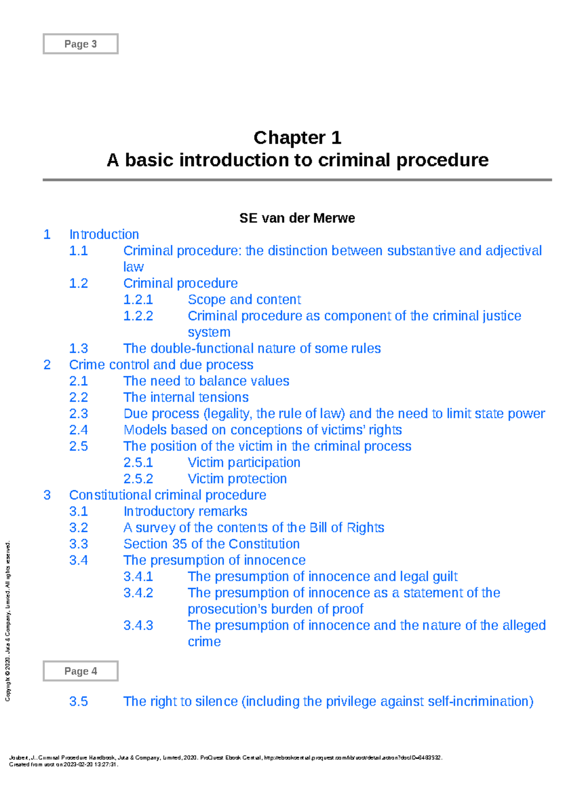 Criminal Procedure Handbook - Chapter 1: Intro to Criminal Procedure ...