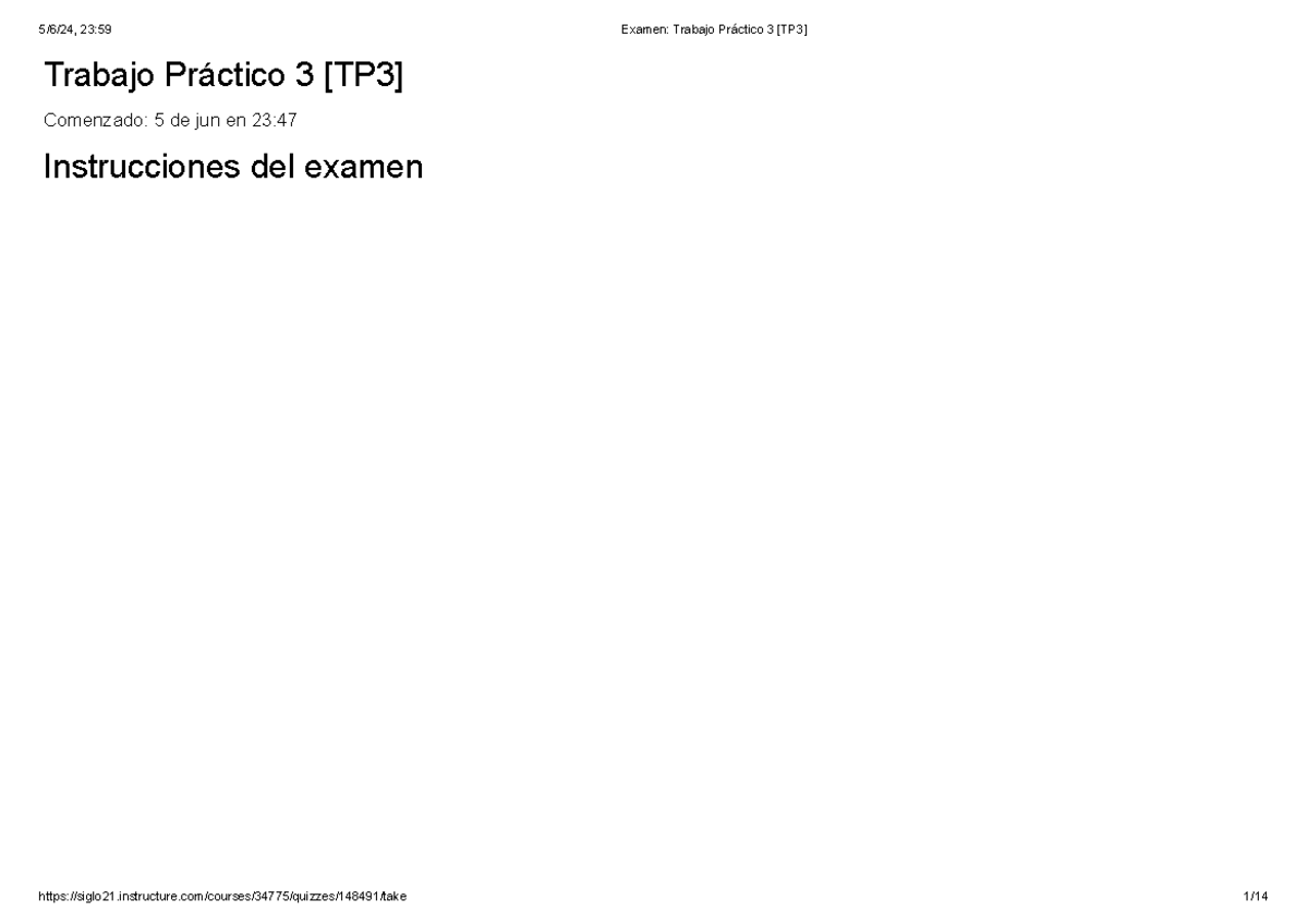 Psicologia Social TP3 - TRABAJO PRÁCTICO 3 AÑO: 2024 UNIVERSIDAD SIGLO ...
