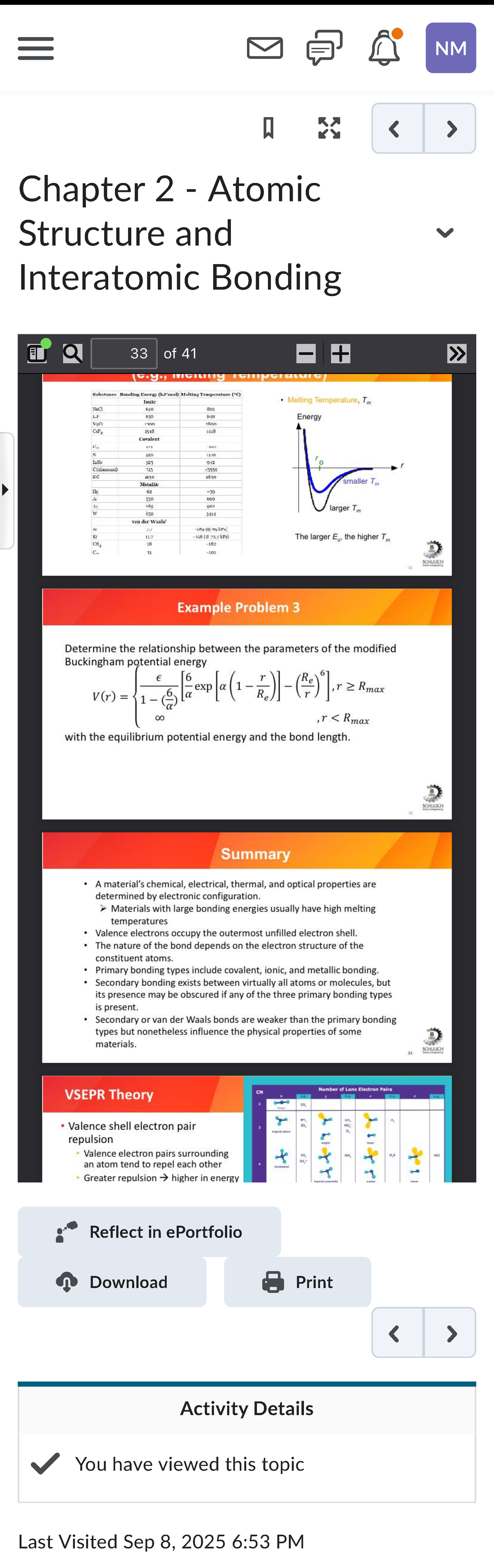 Chapter 2 - Atomic Structure & Interatomic Bonding - ENGG 204 L01-L10 ...