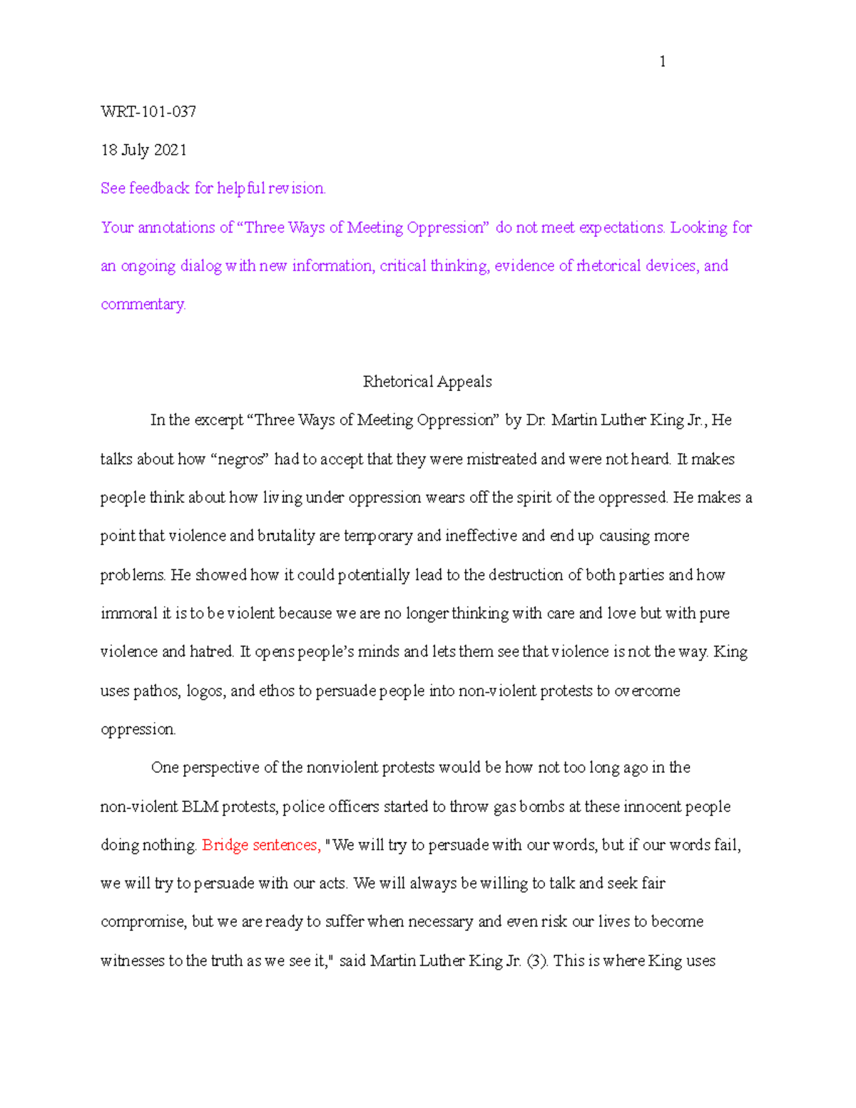 WRT 101 Final Exam Summary: Analyzing Rhetorical Appeals - Studocu