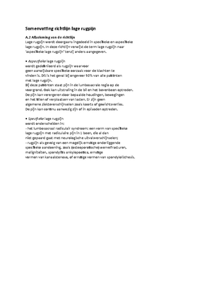 [Solved] De Glasgow coma scale en de EMV score - Fysio - Studeersnel