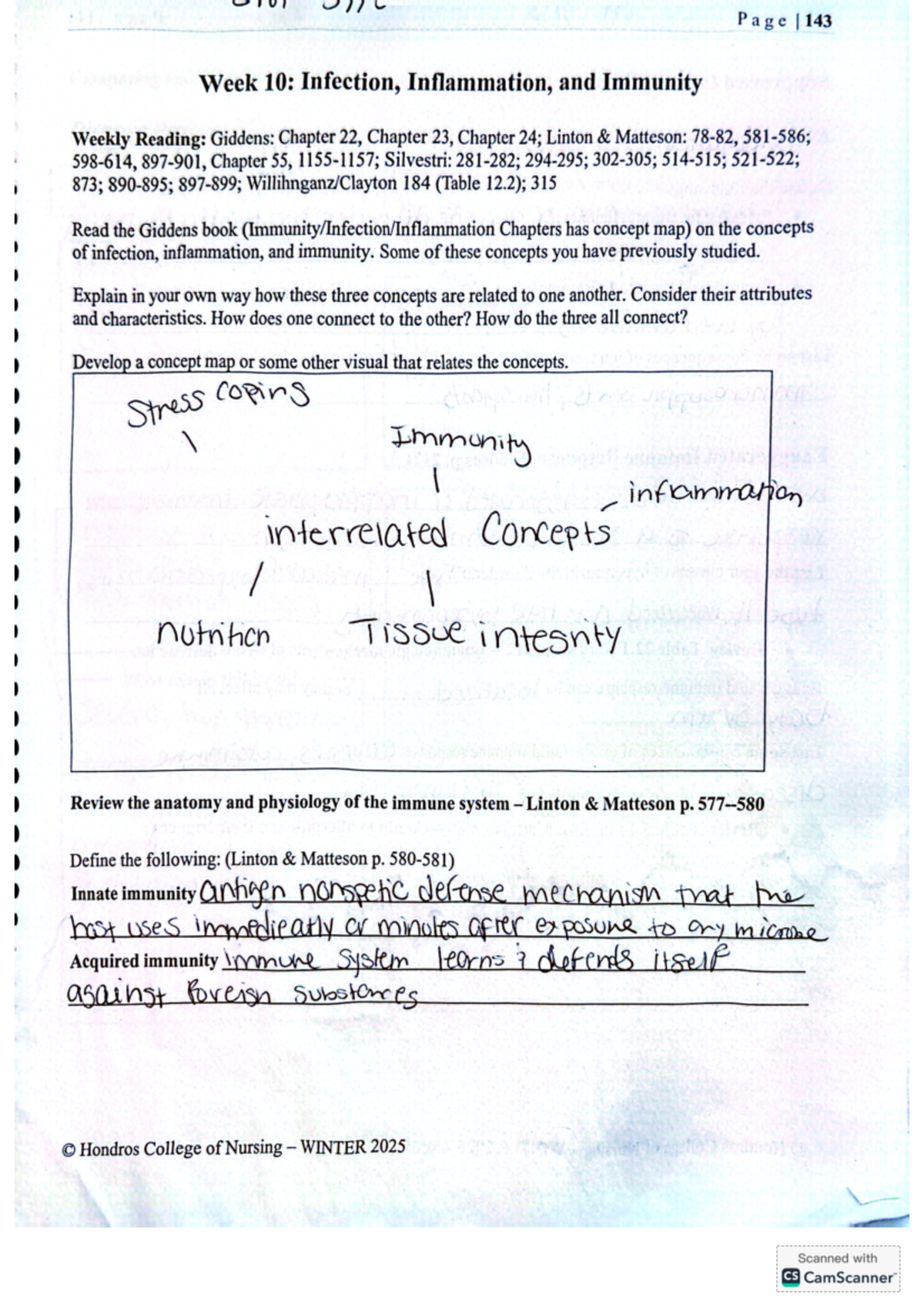 Cam Scanner 03-10-2025 10 - e Page I 143 Week 10: Infection ...