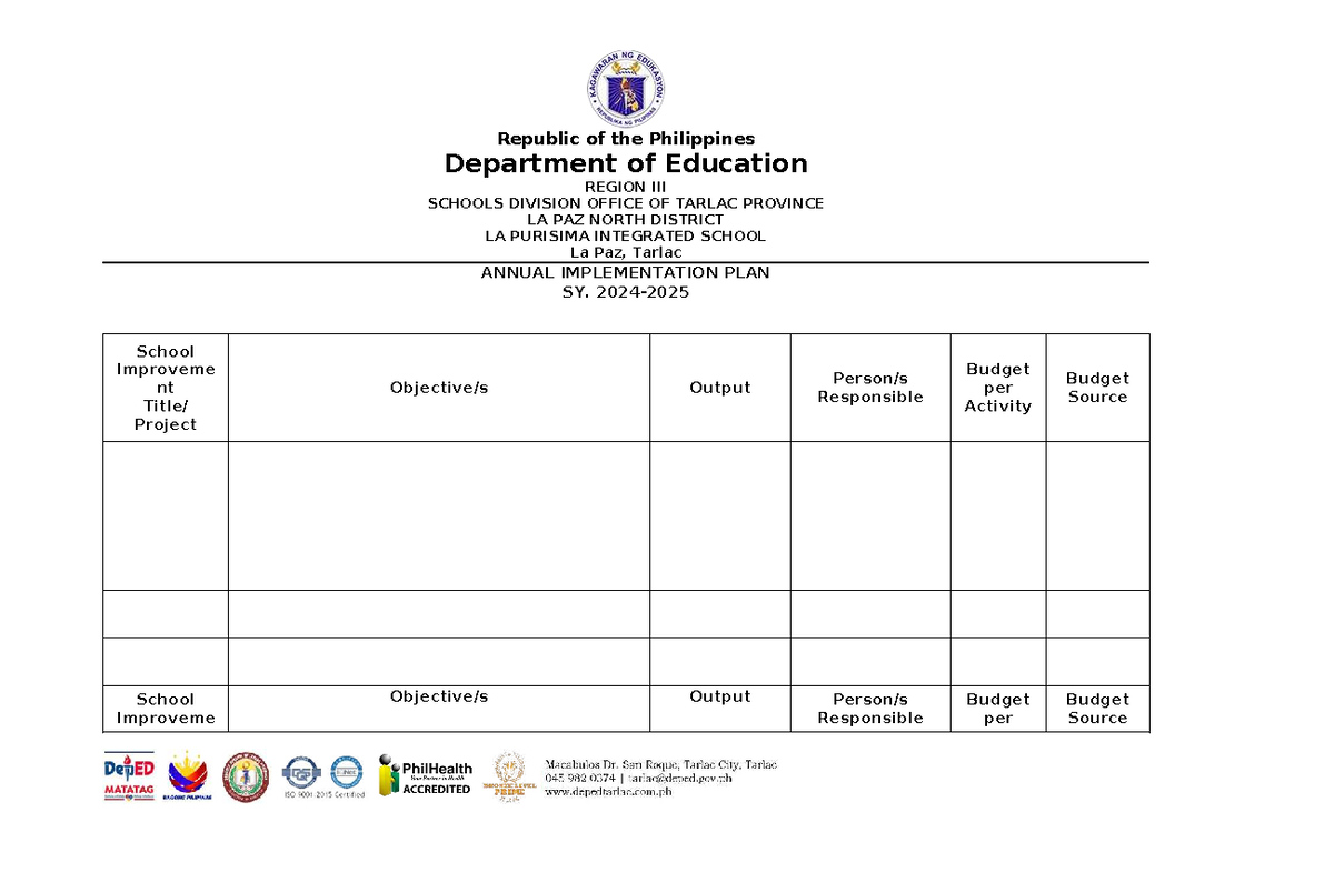 Letterhead-Landscape - Republic of the Philippines Department of ...