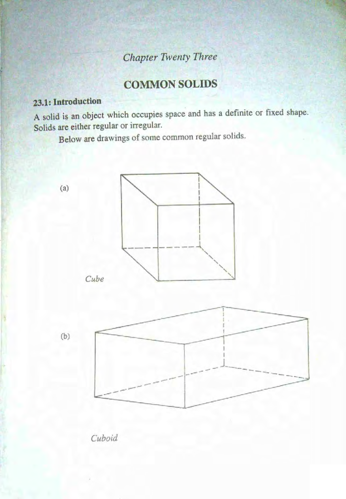 Chapter 23: Common Solids - Introduction and Sketching Techniques - Studocu