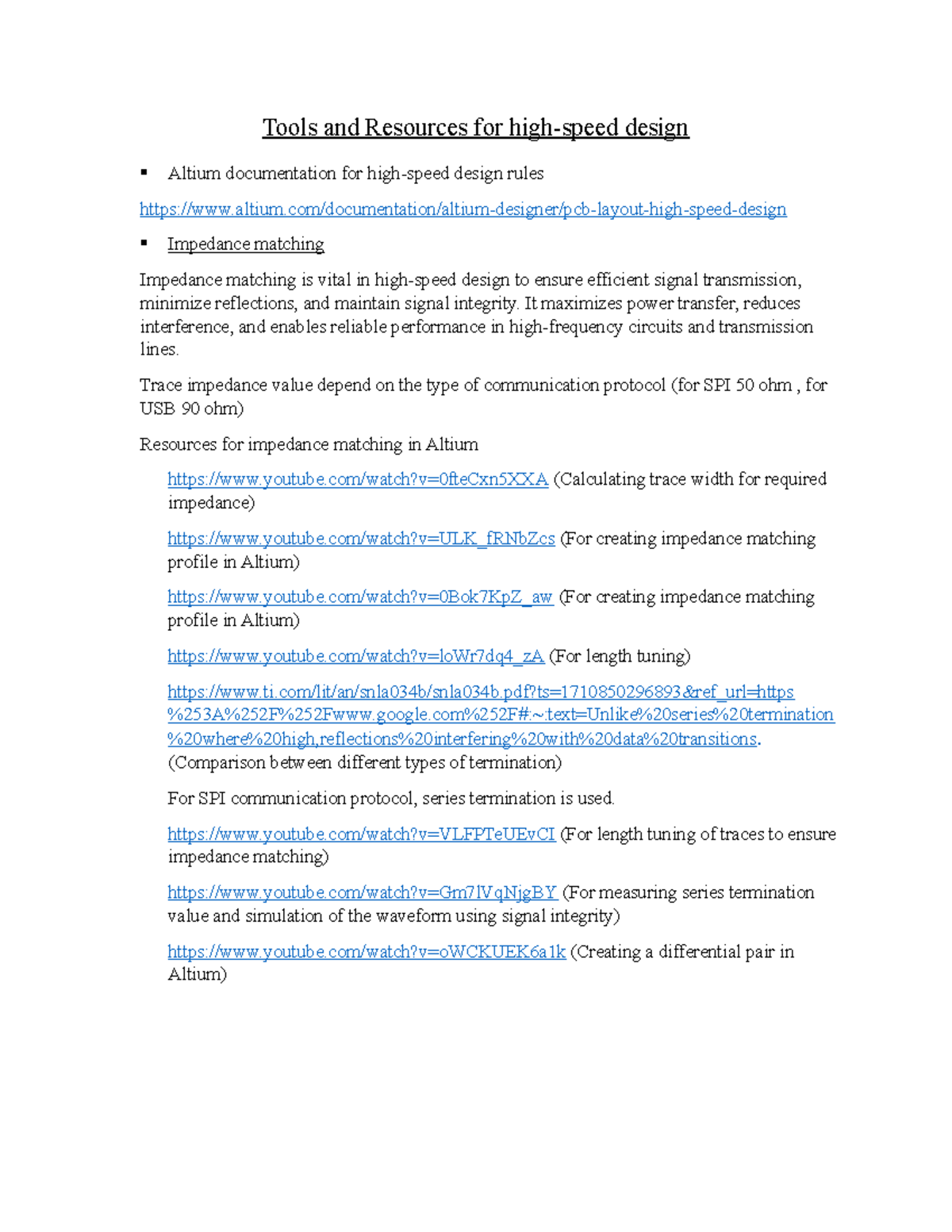 Tools and Resources for high speed design-2 - Tools and Resources for ...