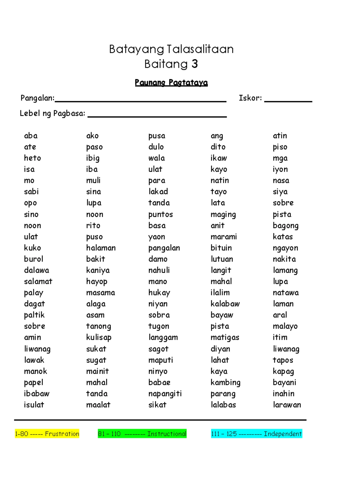 DLL Filipino 9 1st week Q1 - GRADES 1 to 12 Learning Area: FILIPINO ...