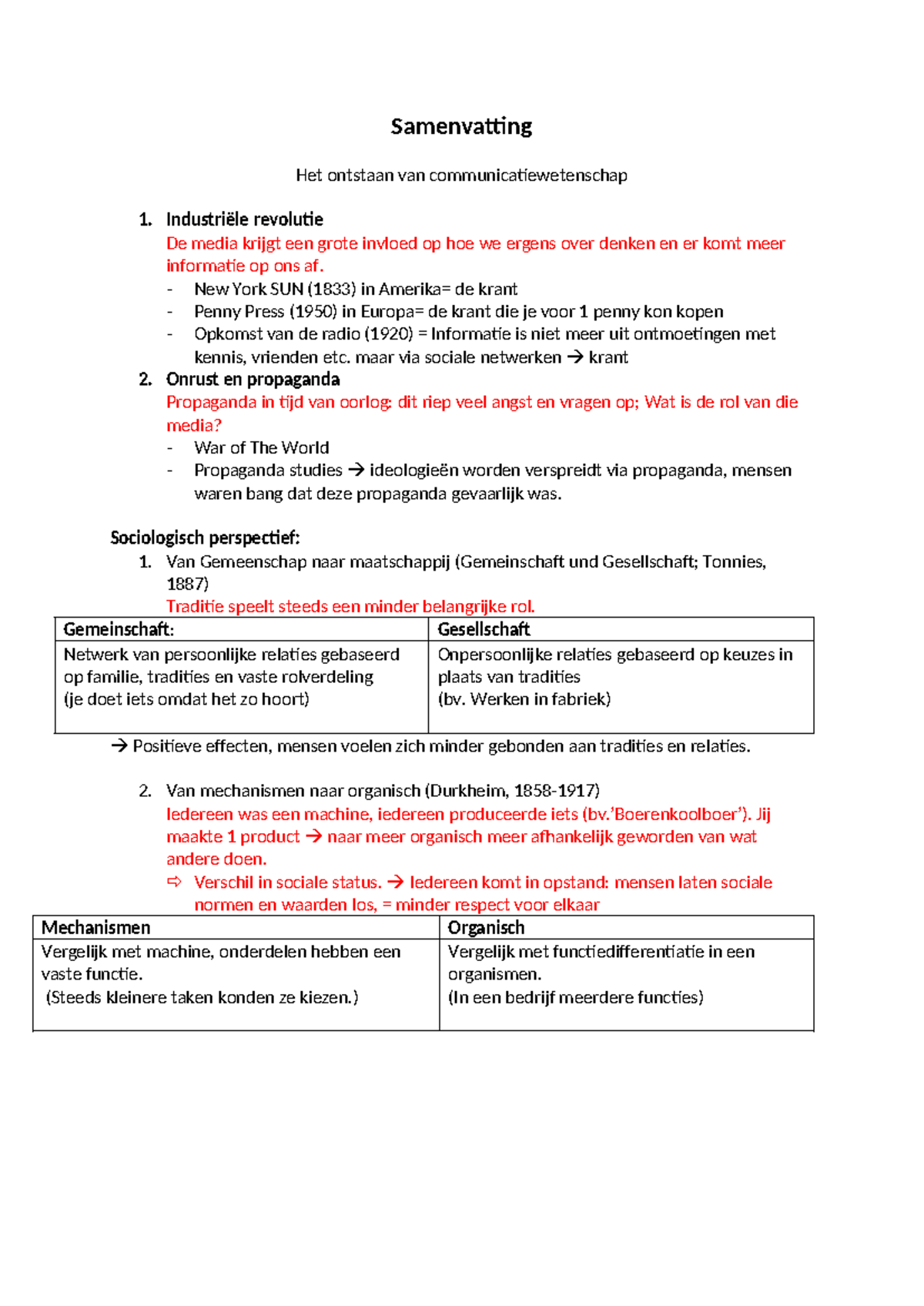 Samenvatting blok 2 ICW: Communicatiewetenschap en Media Effecten ...
