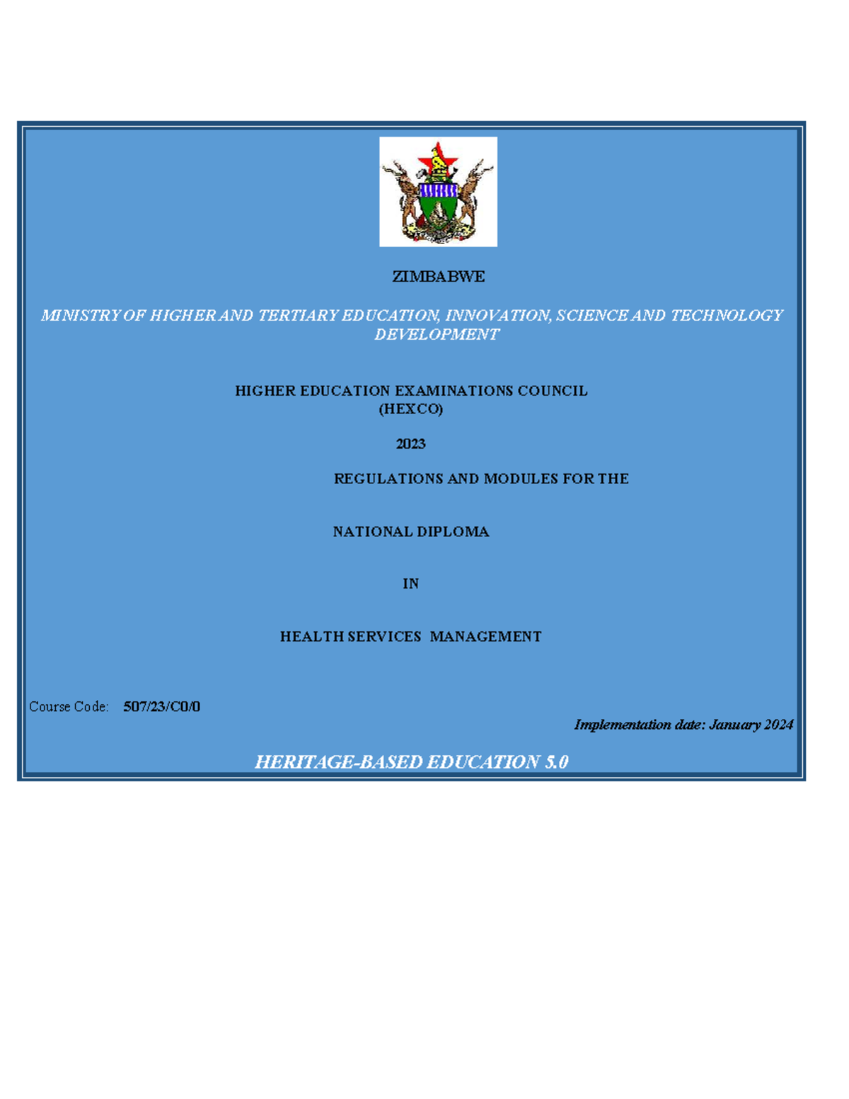 2023 ND Health Services Management Regulations and Modules Overview ...
