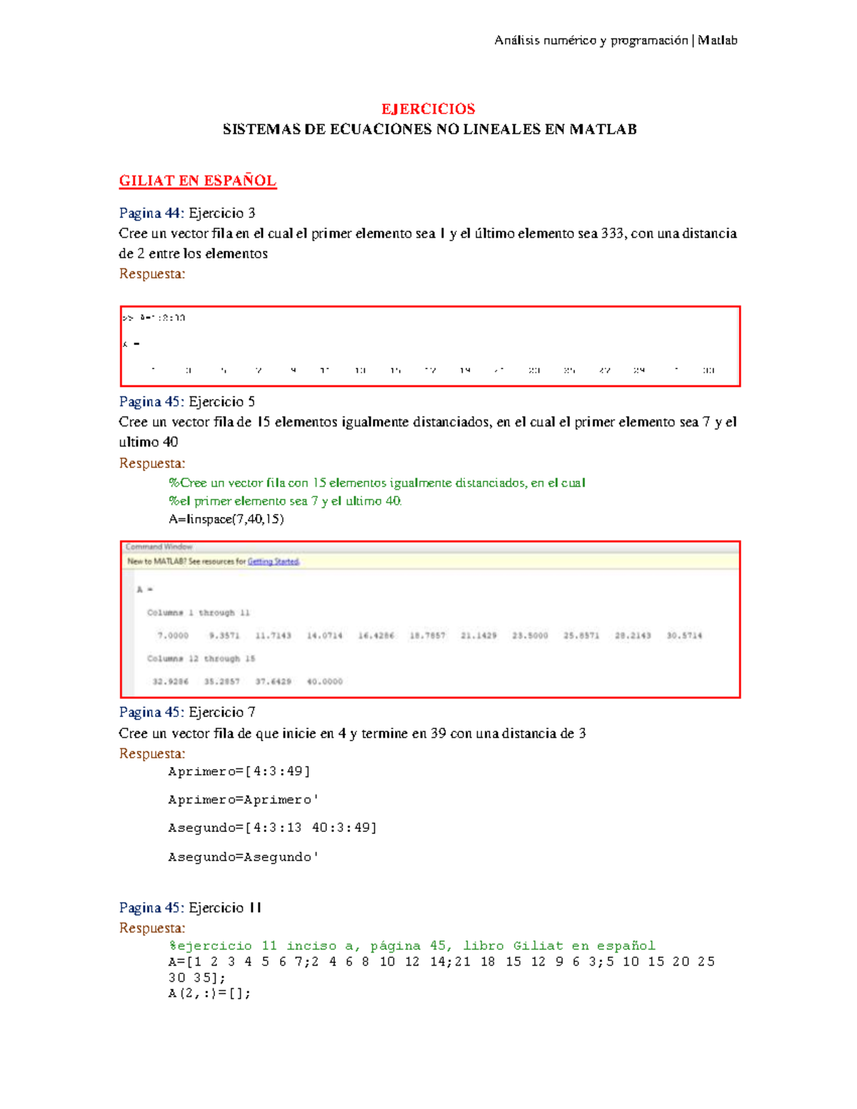 PDF - Ejercicios resueltos en MATLAB de sistemas de ecuaciones lineales ...
