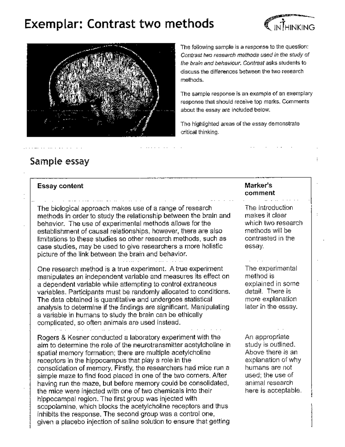 Contrast of Biological and Psychological Treatments for Depression ...