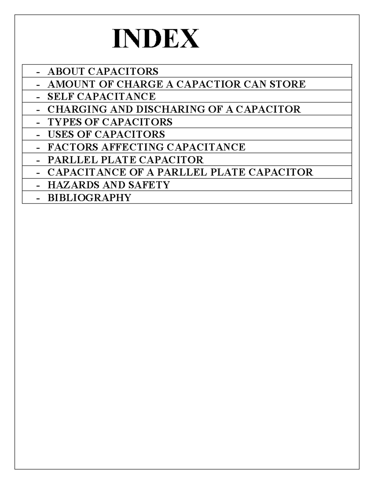 Capacitors: Charge Storage, Types, Hazards & Safety (PHYS 101) - Studocu