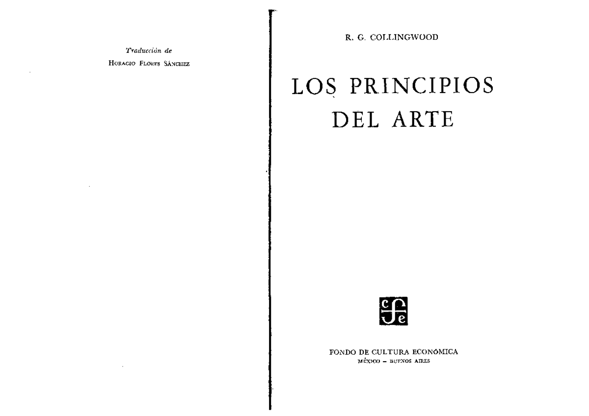 ARTE Y NO ARTE - Plan de estudios Bellas artes - Traducción de HoRACio ...