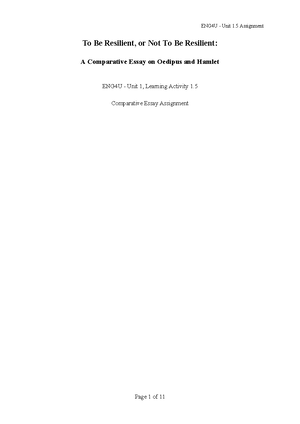 ENG4U - English - Studocu
