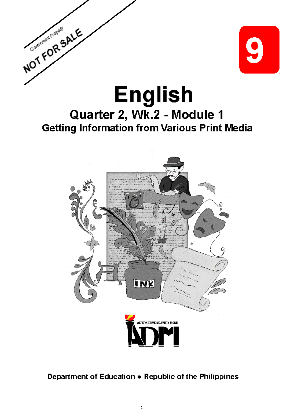 English 9 Q2 Mod1: Info Gathering from Print Media - Module 1 - Studocu