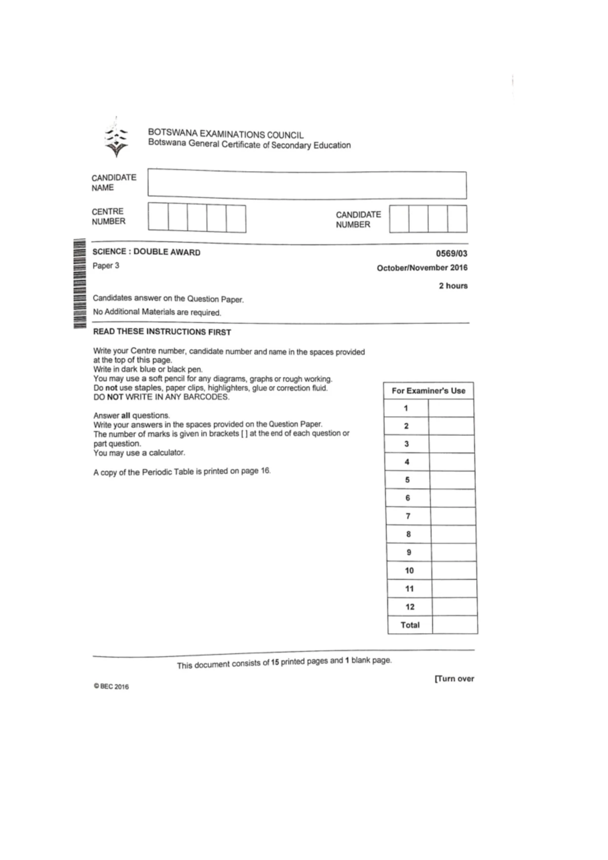 Bgcse SDA Paper 4 2019 - Comprehensive Revision Guide - Studocu