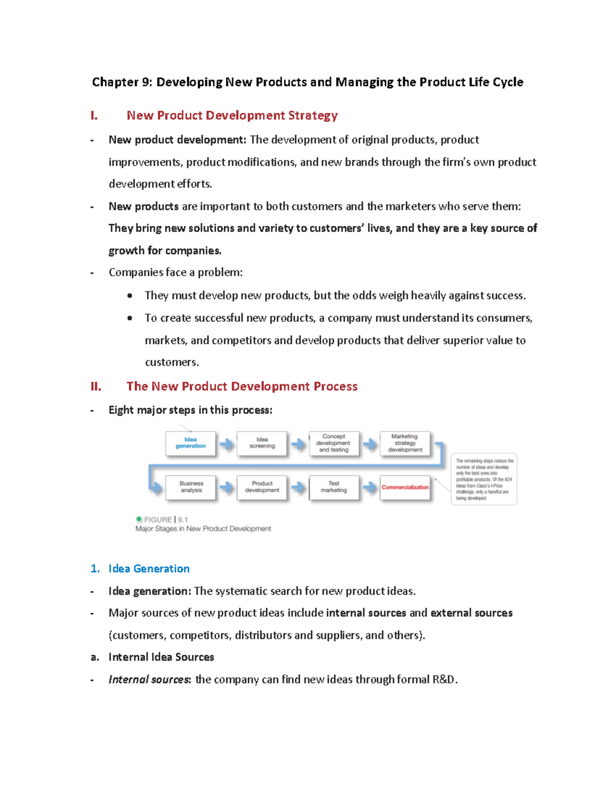 Chapter 9: New Product Development & Product Life Cycle Management - Studocu