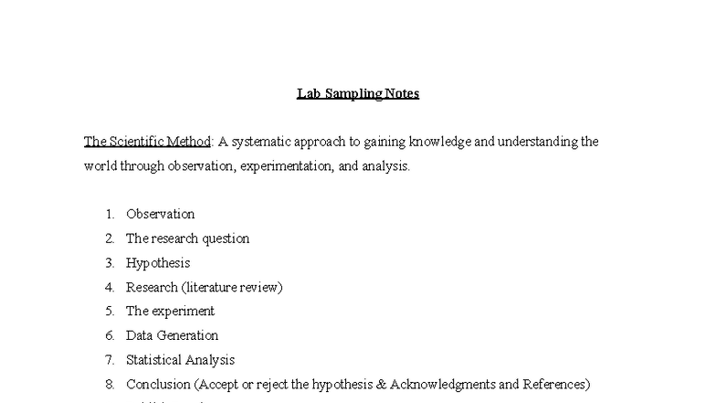 Research Project on Environmental Pollution: Sampling & Analysis ...