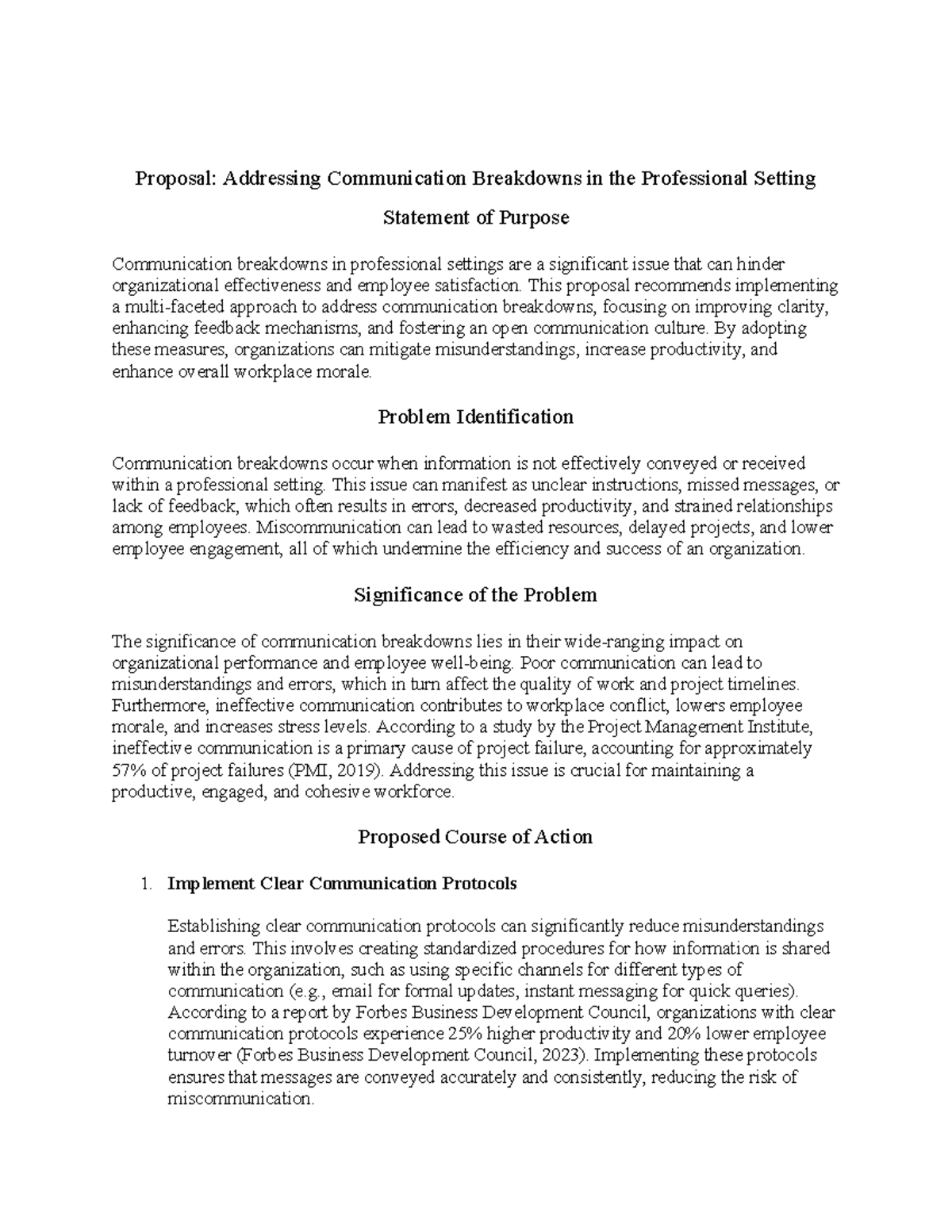 Rhm3 task 3 - passed this assignment - Proposal: Addressing ...