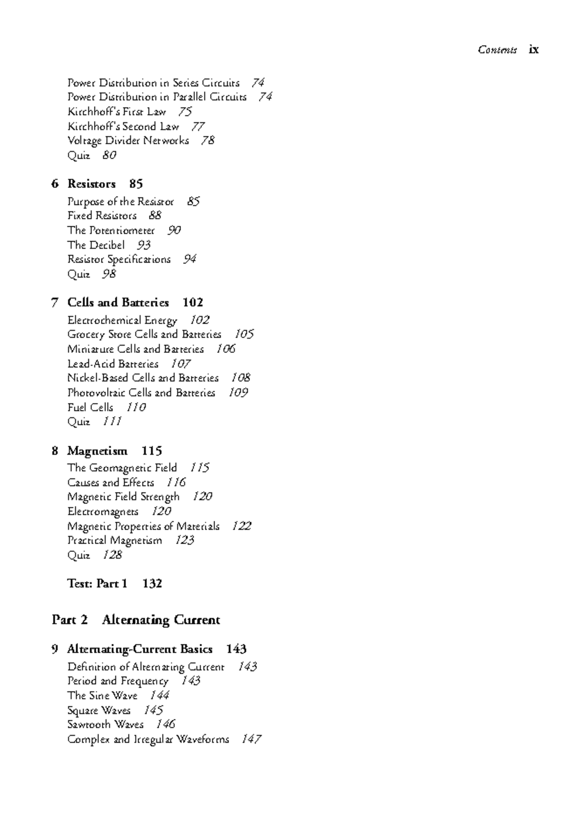 55257252 Teach Yourself Electricity and Electronics 2 - Part 2 Alternating Current Power - Studocu
