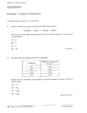 [Solved] CHEMICAL FORMULA OF BIODIESEL AND DIESEL - Chemistry - Studocu