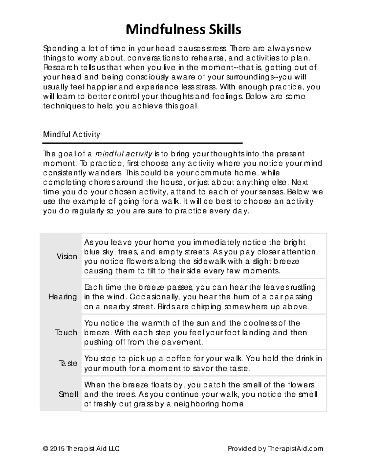 Urge Surfing - DBT - Worksheet - Urge Surfing © 2021 Therapist Aid LLC ...