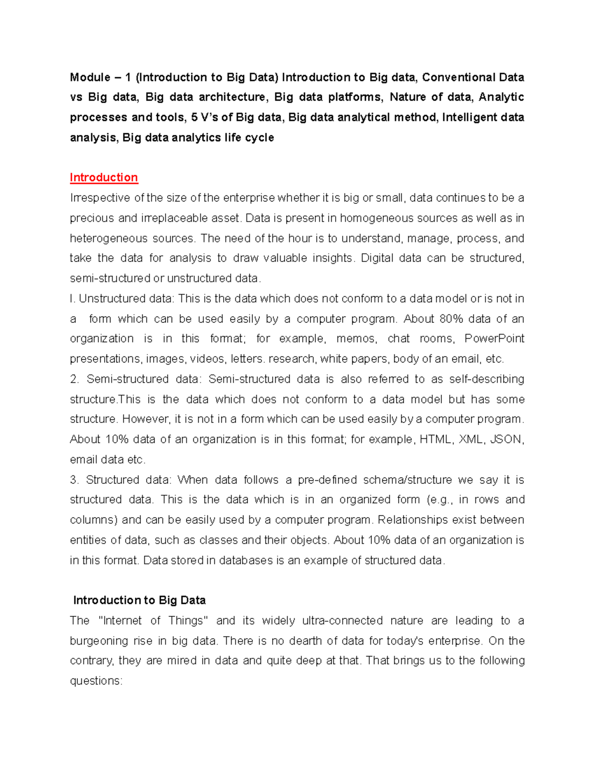 Big Data Fundamentals Concepts Processes Analytics Course Code