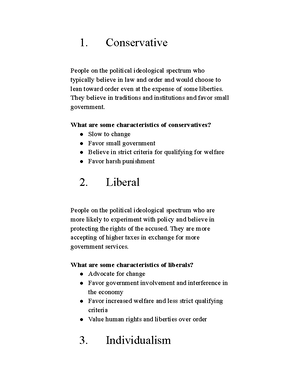 Apgov Chapter 1 Four Square - AP Gov. Chapter 1 Four-Square Political ...