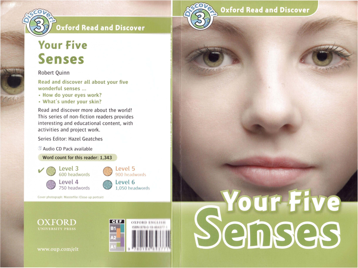Reading PLAN 3: Understanding Your Five Senses - Studocu