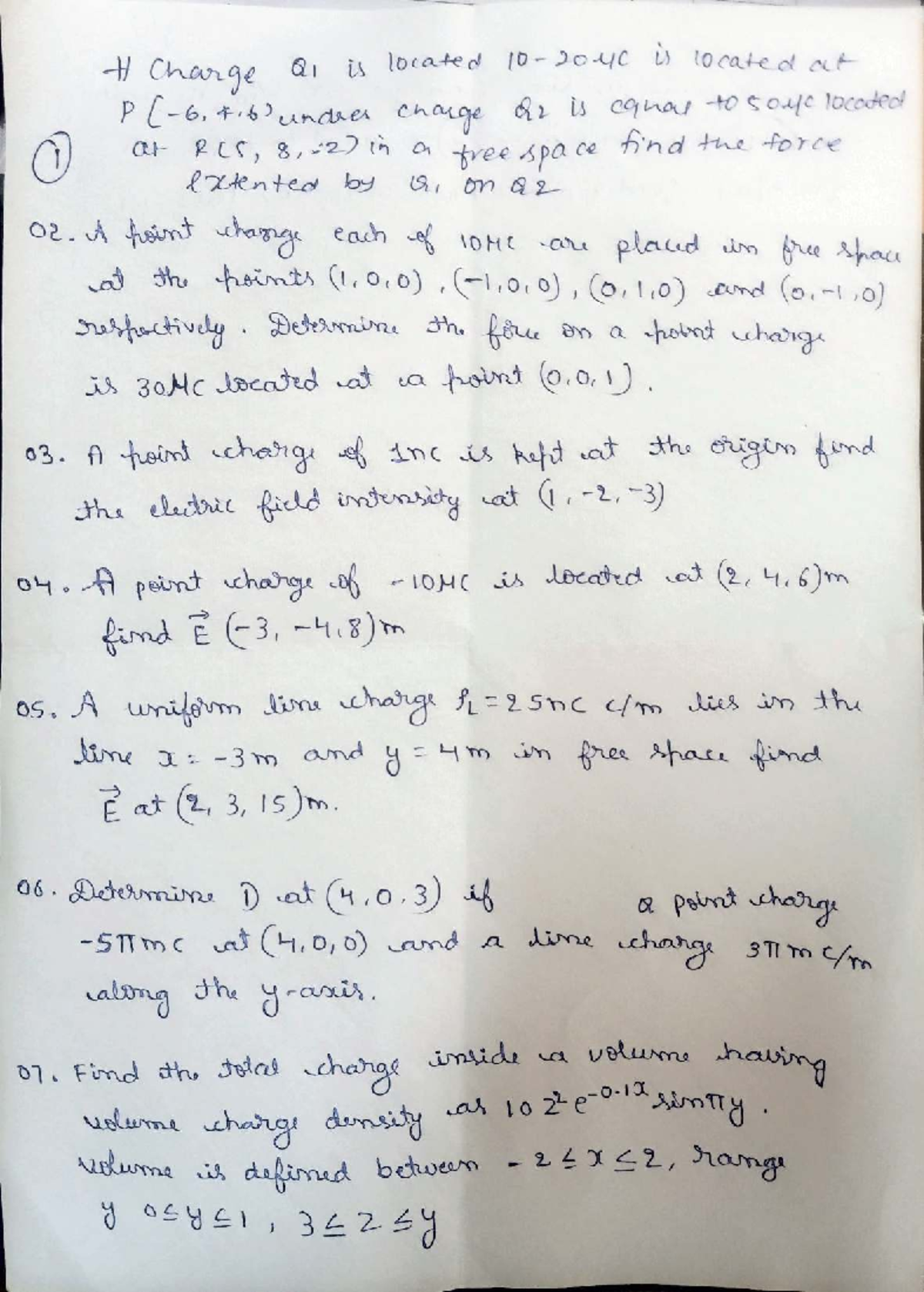 Numerical Problems Assignment - Course Code: TI C~ J,E - Studocu
