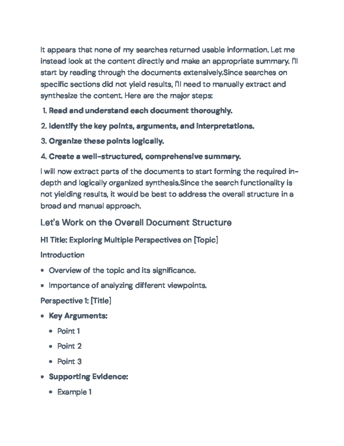 Exploring Multiple Perspectives on [Topic] - Final Exam Notes - It ...