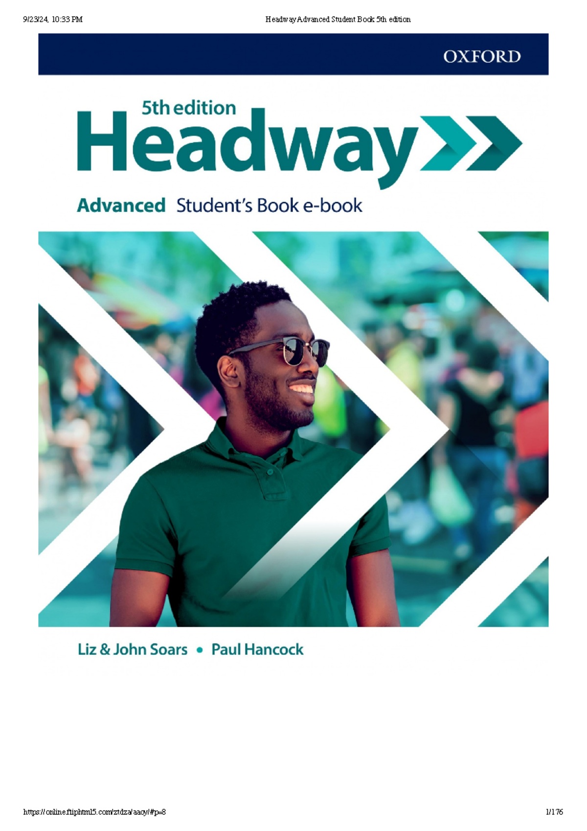 Headway Advanced Student Book 5th Edition Overview and Insights - Studocu