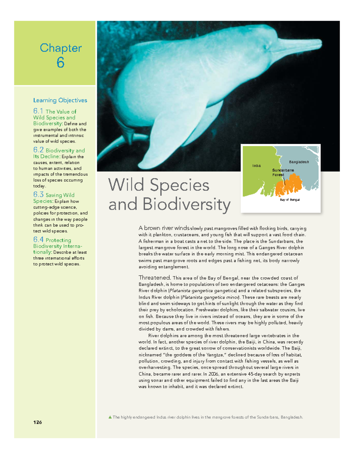 Chapter 6: Wild Species and Biodiversity - Learning Objectives and Key ...