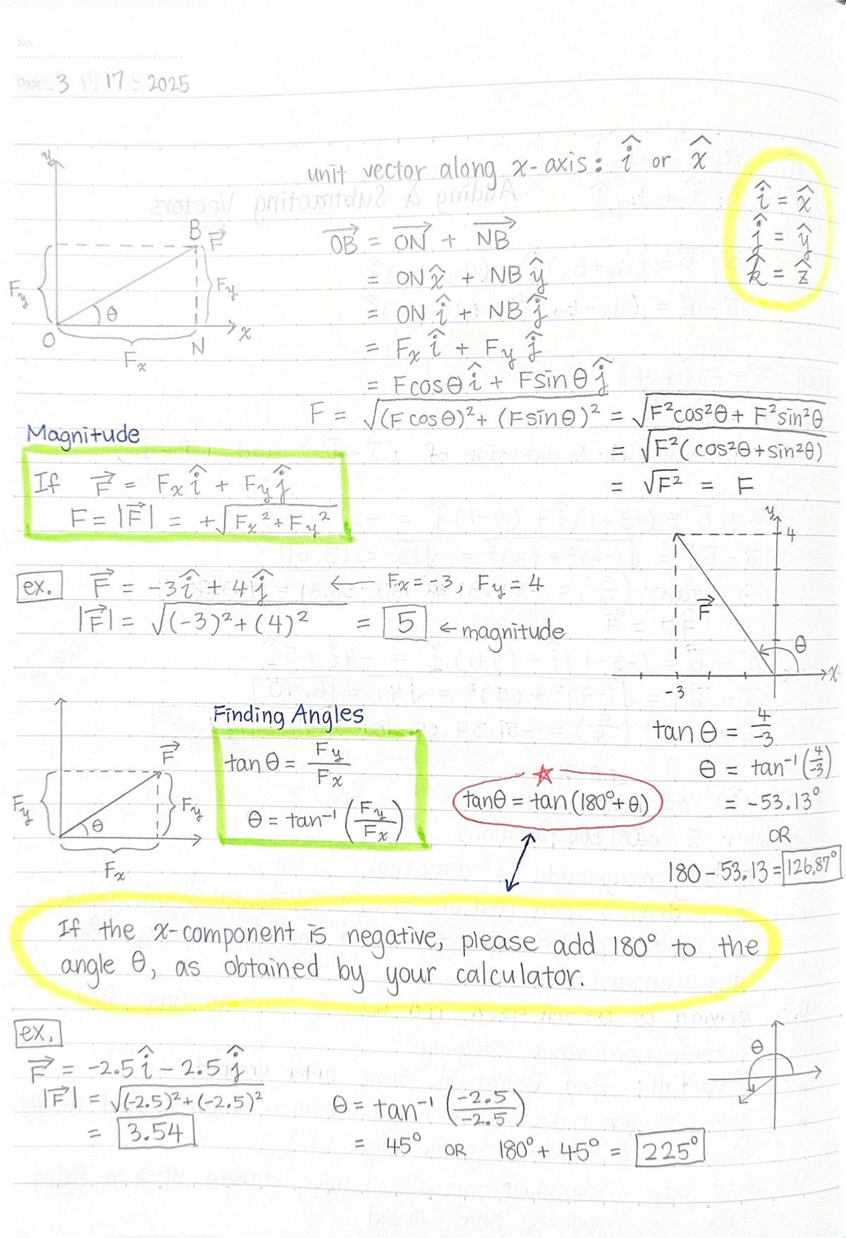 Physics 101: Unit Vectors and Projectile Motion Exam Notes - Studocu