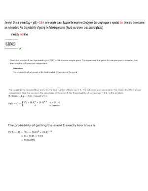 [Solved] Let PE 055 PF 055 and PF E 03 Draw a Venn diagram and find the ...
