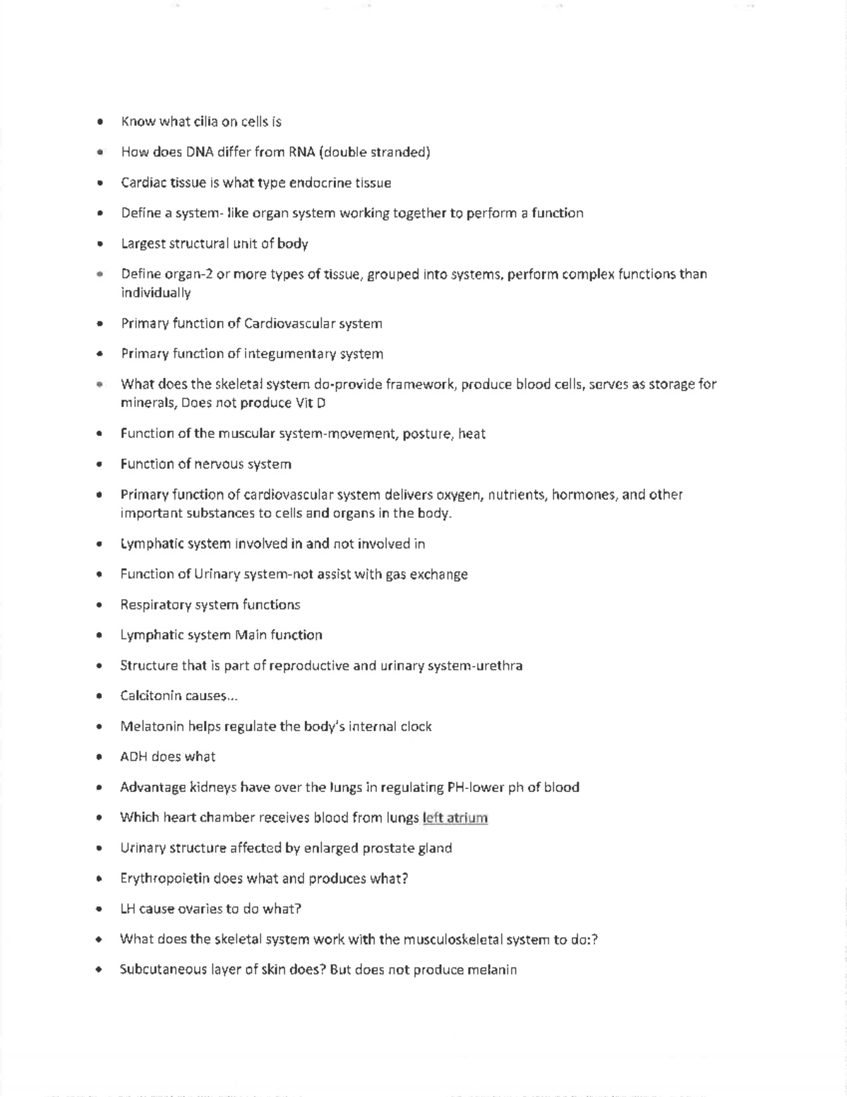 Body Structure and Function Final Exam Study Guide - Studocu
