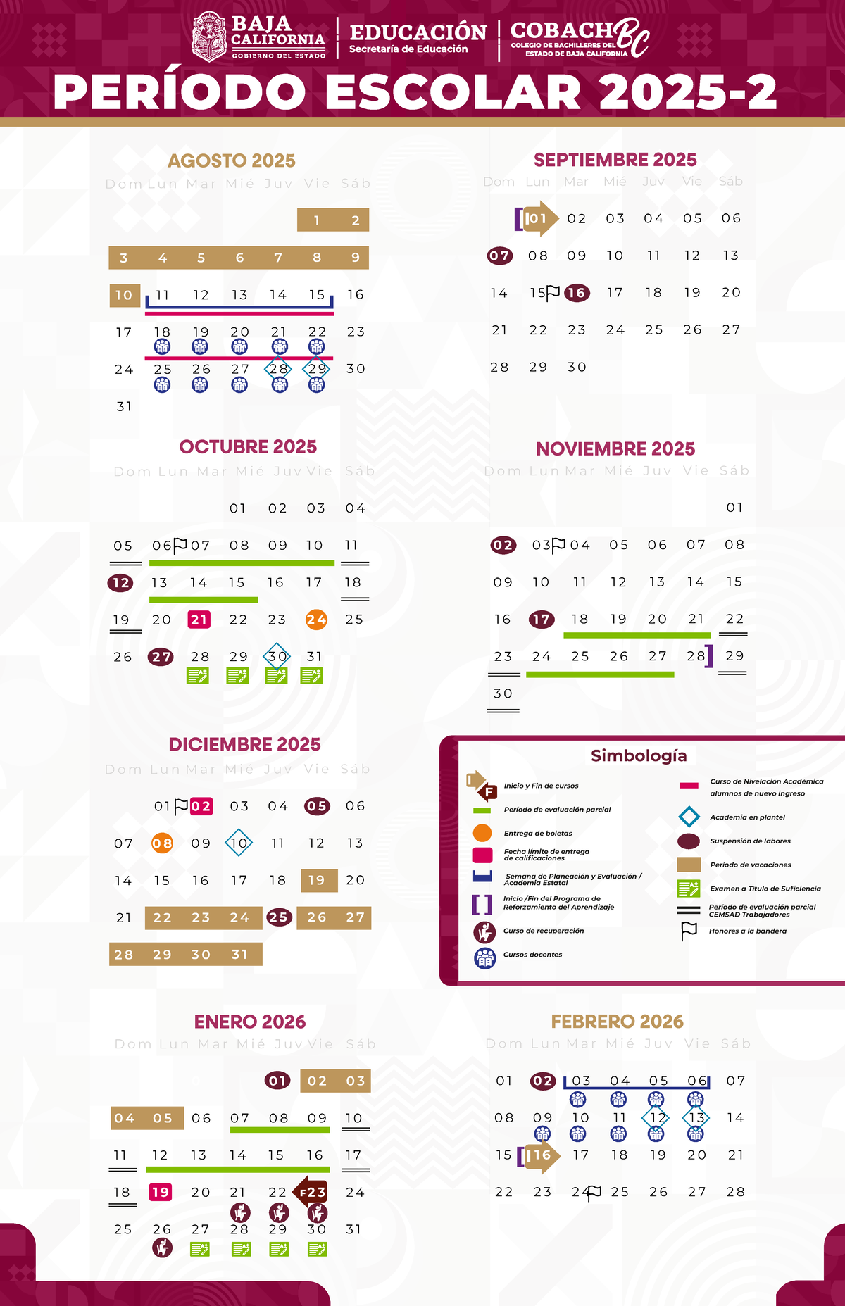 Calendario Escolar Oficial 2025-2026: Fechas Importantes - Studocu