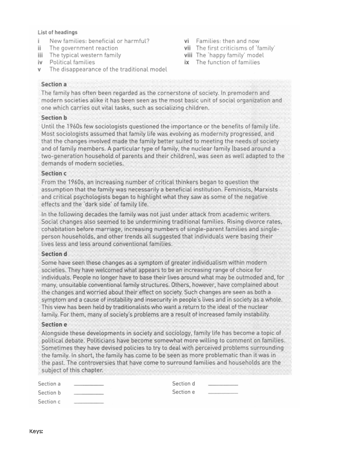 Sociological Perspectives on Family: Harmful or Beneficial? - Studocu